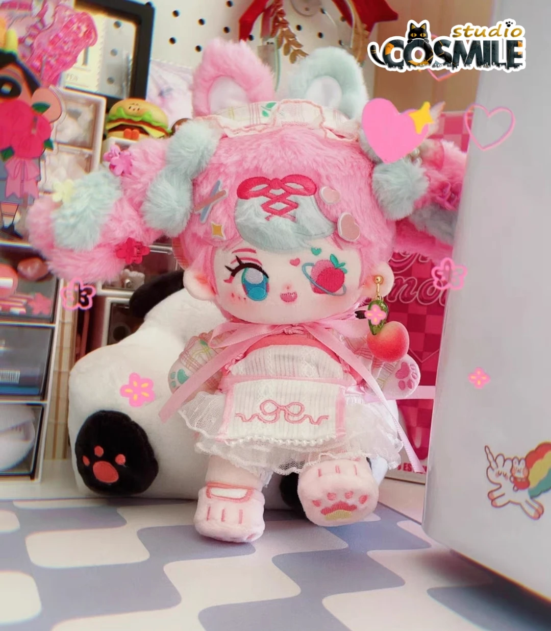 Kpop-Star-Idol-Y2K-Abby-Style-Pink-Peach-Princess-Magic-Girl-Mahou ...