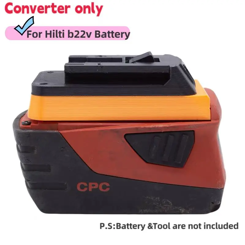 Battery-Adapters-For-Hilti-22v-Li-ion-Battery-To-Bosch-18v-Tool ...
