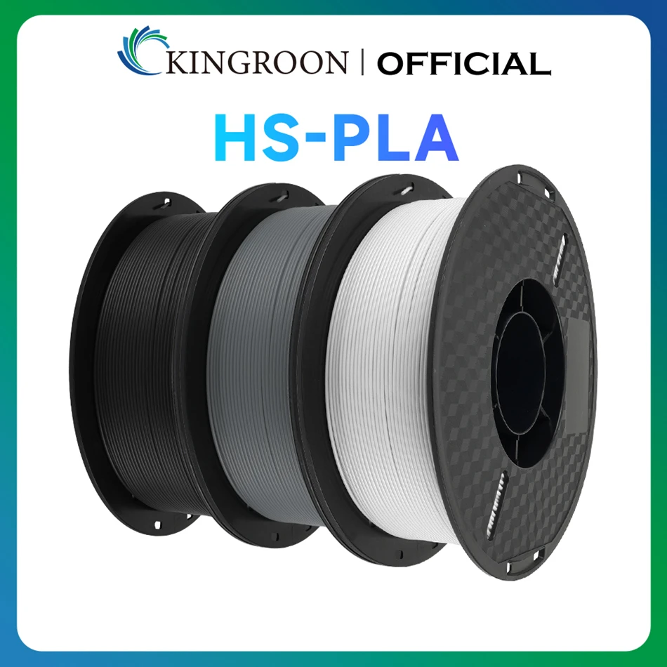 KINGROON HS-PLA Filament 1KG 1.75mm High Speed 3D Printer PLA Plastic ...
