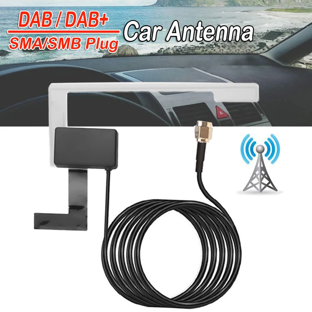 SMA-SMB-Plug-DAB-DAB-Enhance-Devices-Car-Radio-Aerial-Antenna ...