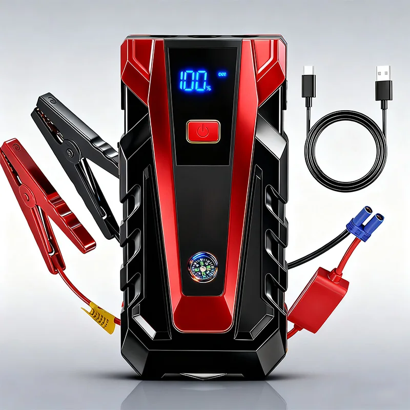 2026 Upgraded 99800mAh 12V Jump Starter: Portable Lithium, Dual USB ...