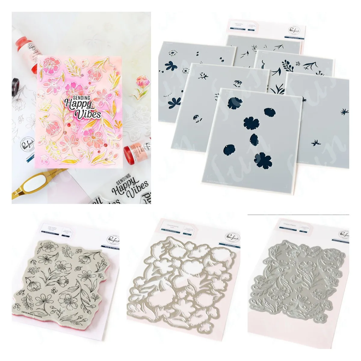 Breezy-Blossoms-Metal-Cut-Die-Set-Hot-Foil-Plates-and-Dies-Clear-Stamps ...