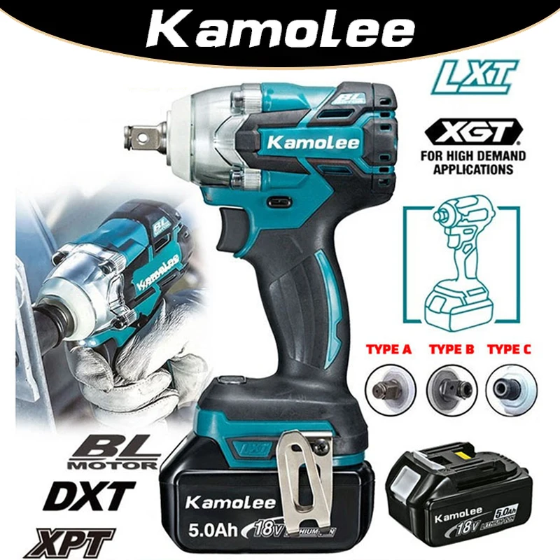 Kamolee-herramienta-DTW285-2-en-1-llave-de-impacto-el-ctrica-sin ...