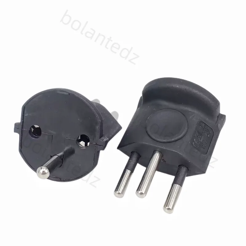 1PC-European-France-TO-Swiss-plugs-Travel-Adapter-3-pin-plug-10A-250V ...