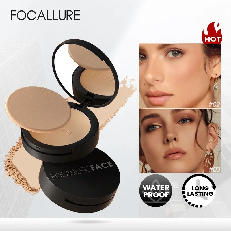 FOCALLURE-9-Colors-Flawless-Matte-Pressed-Powder-Oil-Control-Long ...