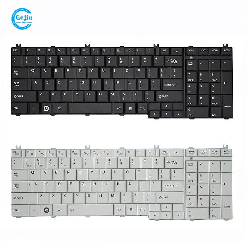 New Laptop Keyboard For Toshiba Satellite C650 L650D L660 L655 L650 ...