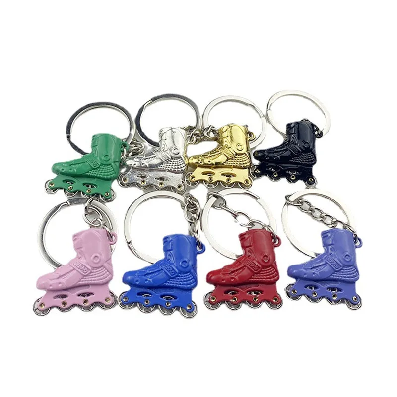 New-Fashion-Skate-Key-Chain-Men-Women-Roller-Skate-KeyChain-Skating-Car ...
