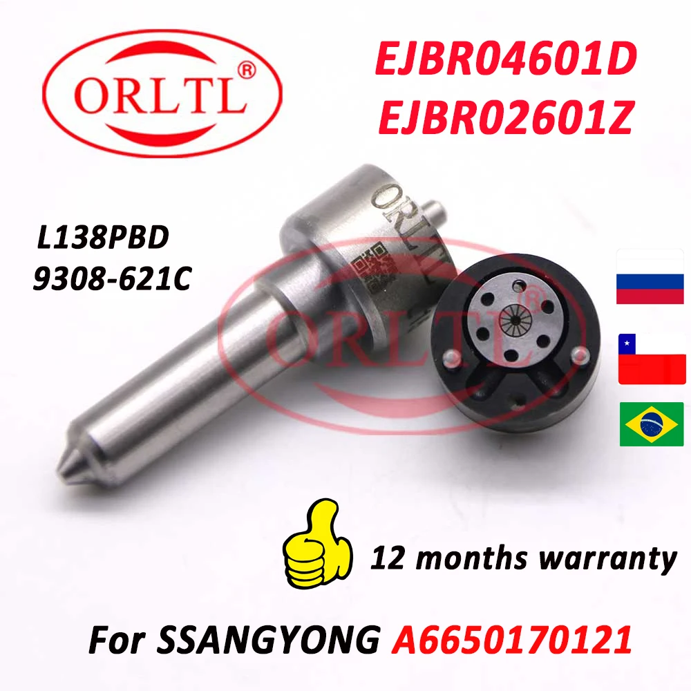 ORLTL-7135-649-Kits-EJBR04601D-Diesel-Injector-Nozzle-L138PBD-Valve ...