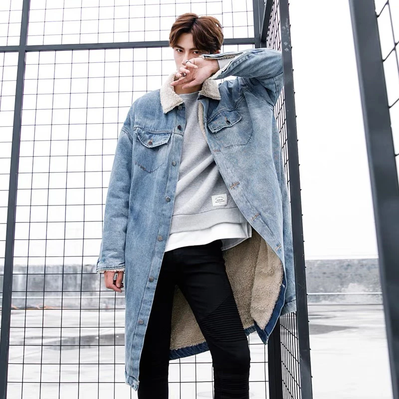 1-8kg-Long-Thick-Winter-Fleece-Jeans-Jacket-Men-Oversize-Parka-Male ...