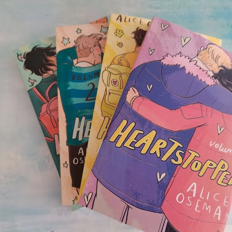 Heartstopper-English-Comic-Books-1-To-4-Volumes-By-Alice-Oseman-The ...