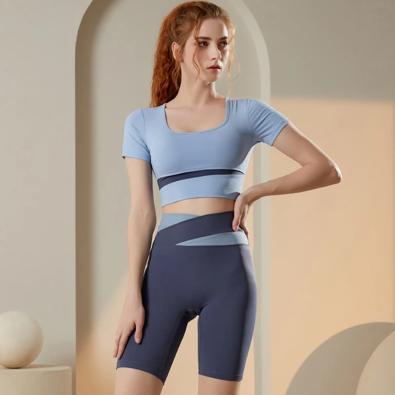 Summer Yoga Set | Wear Outfit | Sport Set | Leggings - Yoga Set Women ...