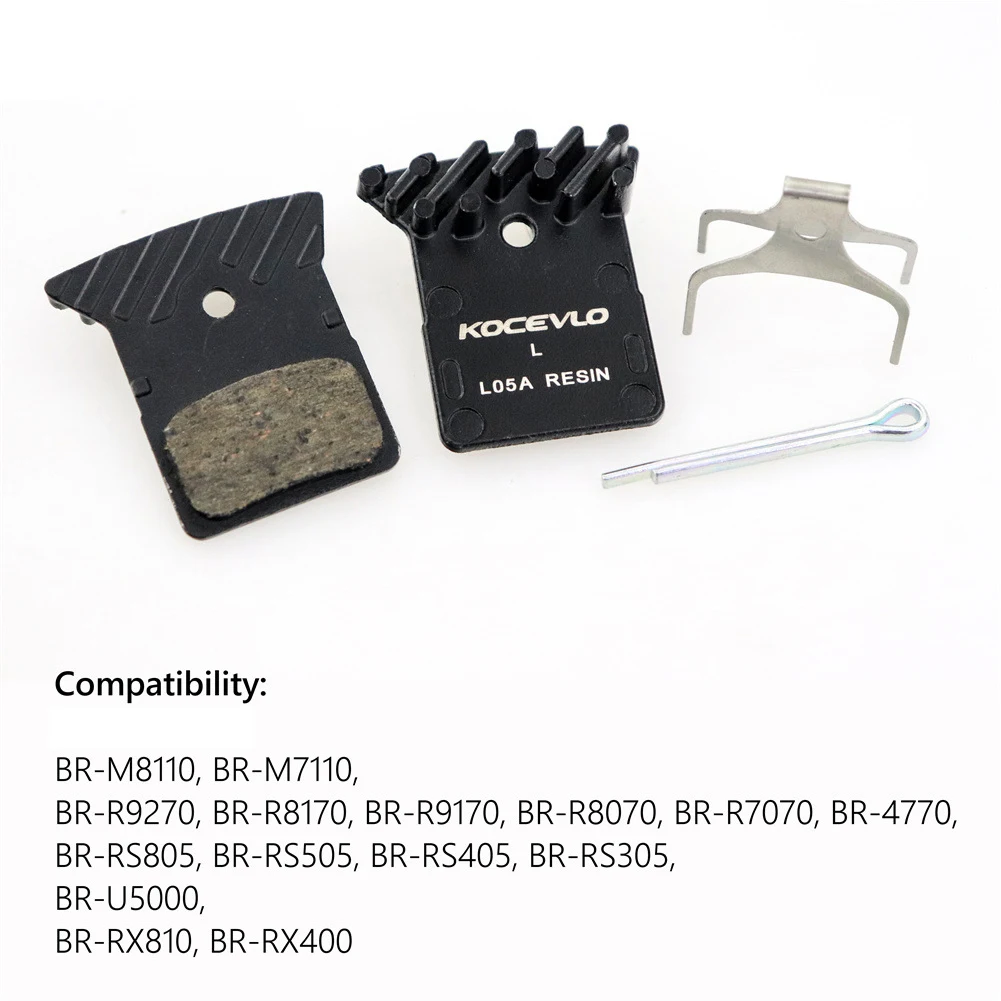 Disc-Brake-Pads-For-Ultegra-105-GRX-2-Piston-Flat-Mount-Brakes-Resin ...