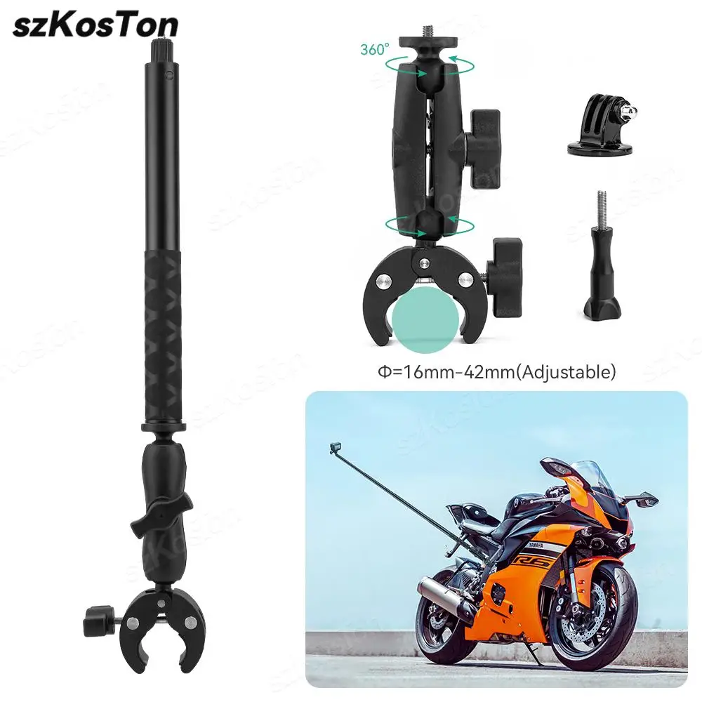 Motorcycle-Bicycle-Camera-Holder-Handlebar-Mount-Bike-Bracket-for-GoPro ...