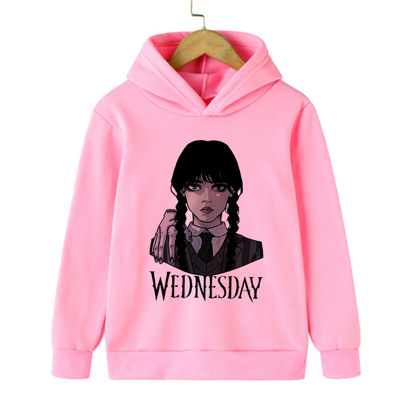 90s bluza Wednesday Addams bluza z kapturem dzieci nienawidzę ludzi ...