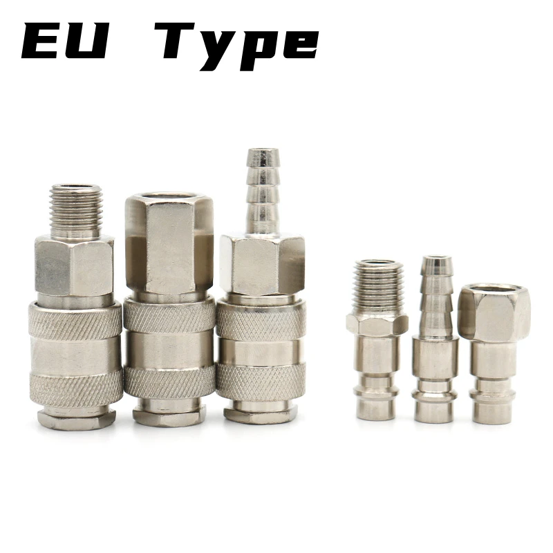 Pneumatic-Fitting-For-Air-Compressor-European-Standard-EU-Euro-Type-Air ...