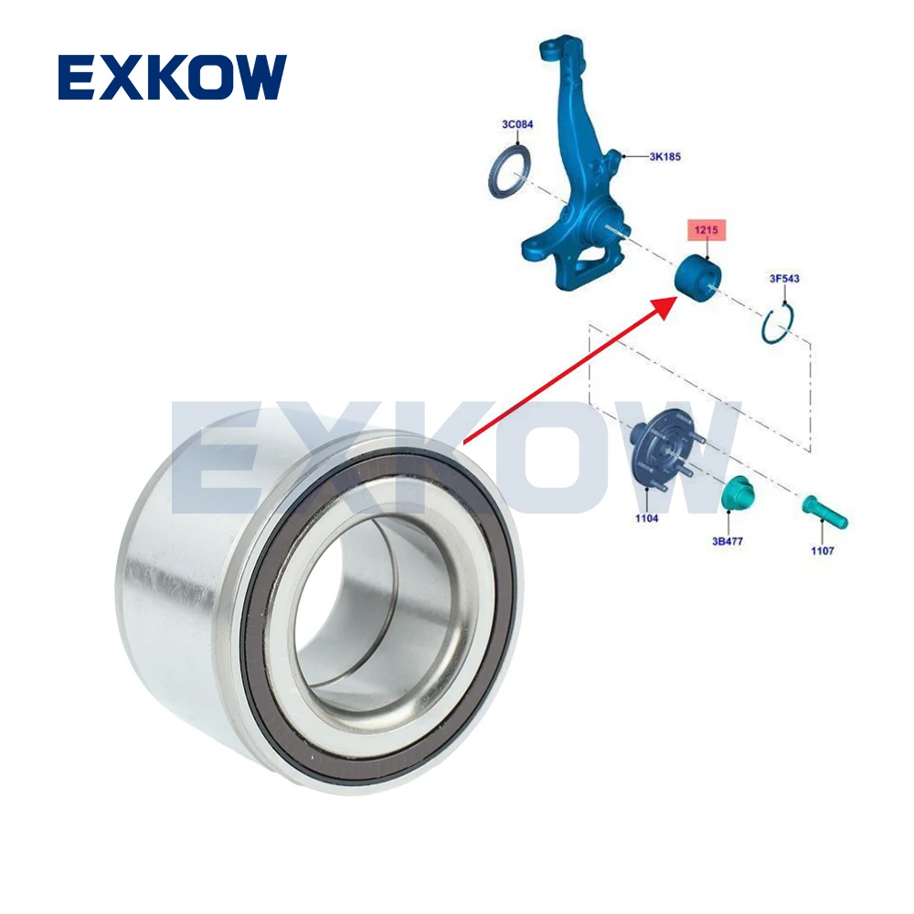 Front Wheel Hub Bearing for Ford Ranger TKE Mazda BT-50 2011 ...