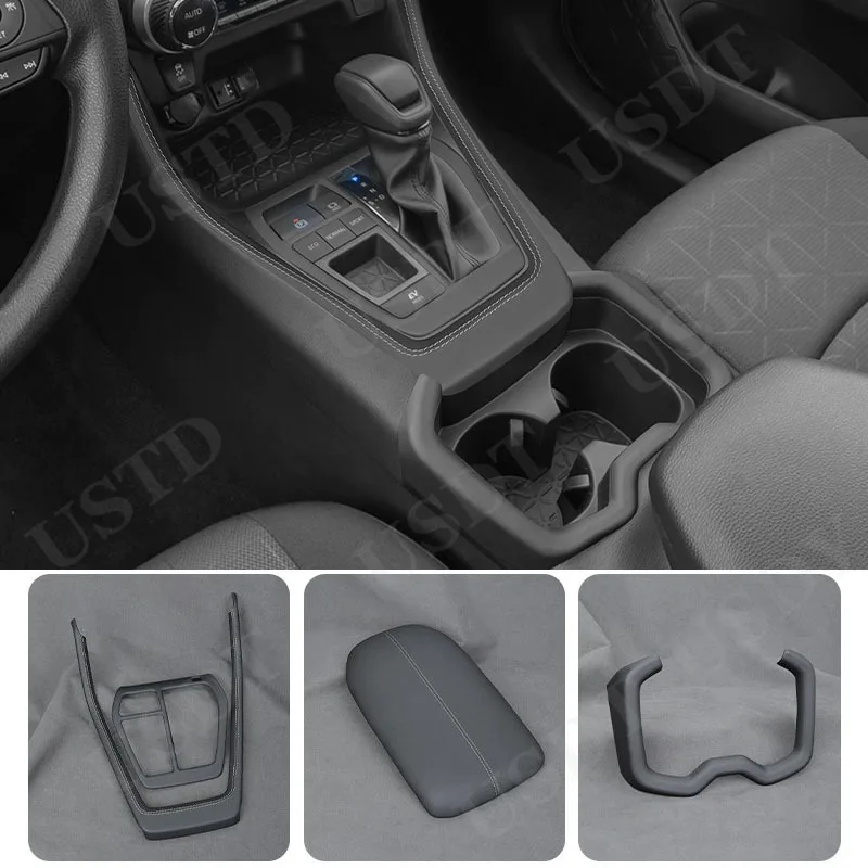 Leather Center Console Panel Cove Fit for TOYOTA RAV4 RAV 4 XA50 2020 ...