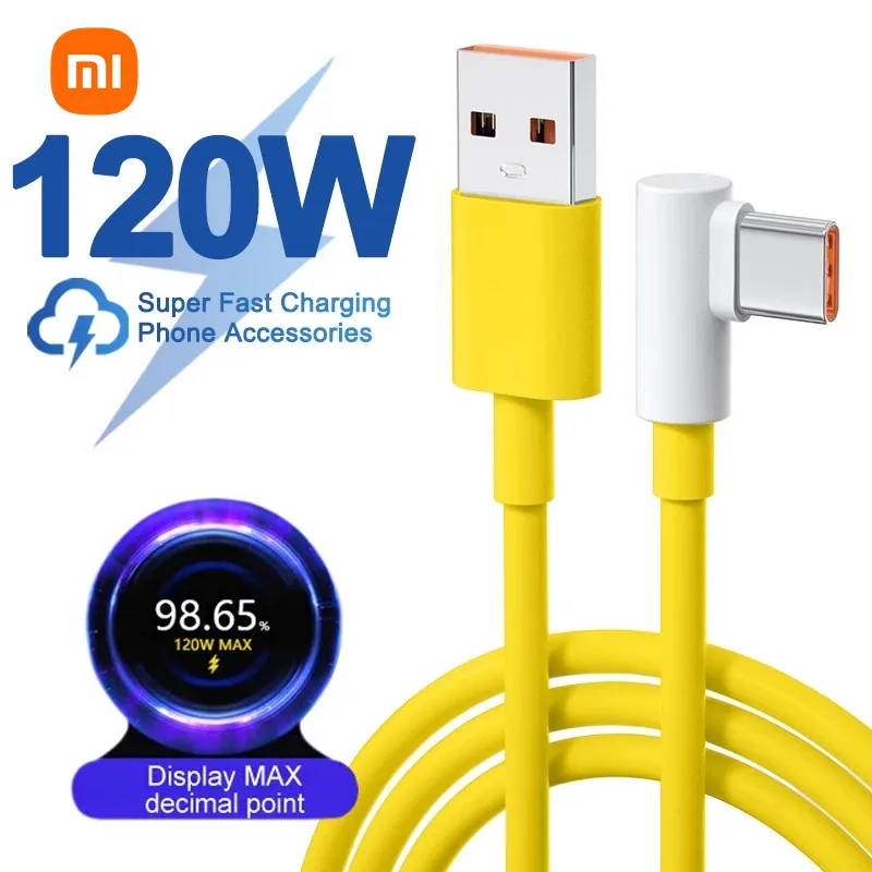 Original-120W-6A-USB-Super-Fast-Charger-For-Xiaomi-Mi-12-11-Type-C ...
