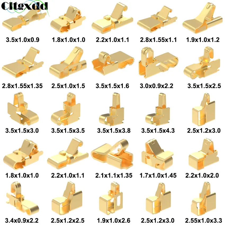 Cltgxdd-10PCS-Antenna-Shrapnel-Battery-Stainless-Steel-Conductive ...