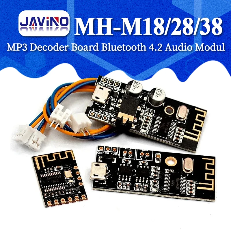 MP3-Decoder-Board-Bluetooth-4-2-Audio-Modul-Verlustfreie-Stereo-DIY ...