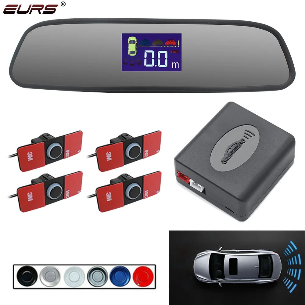 16-5mm-Parktronic-Parking-Sensor-Auto-Car-Detector-LED-Display-Reverse ...