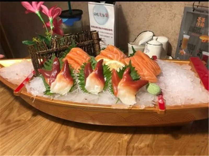 Salmon Sashimi Boat