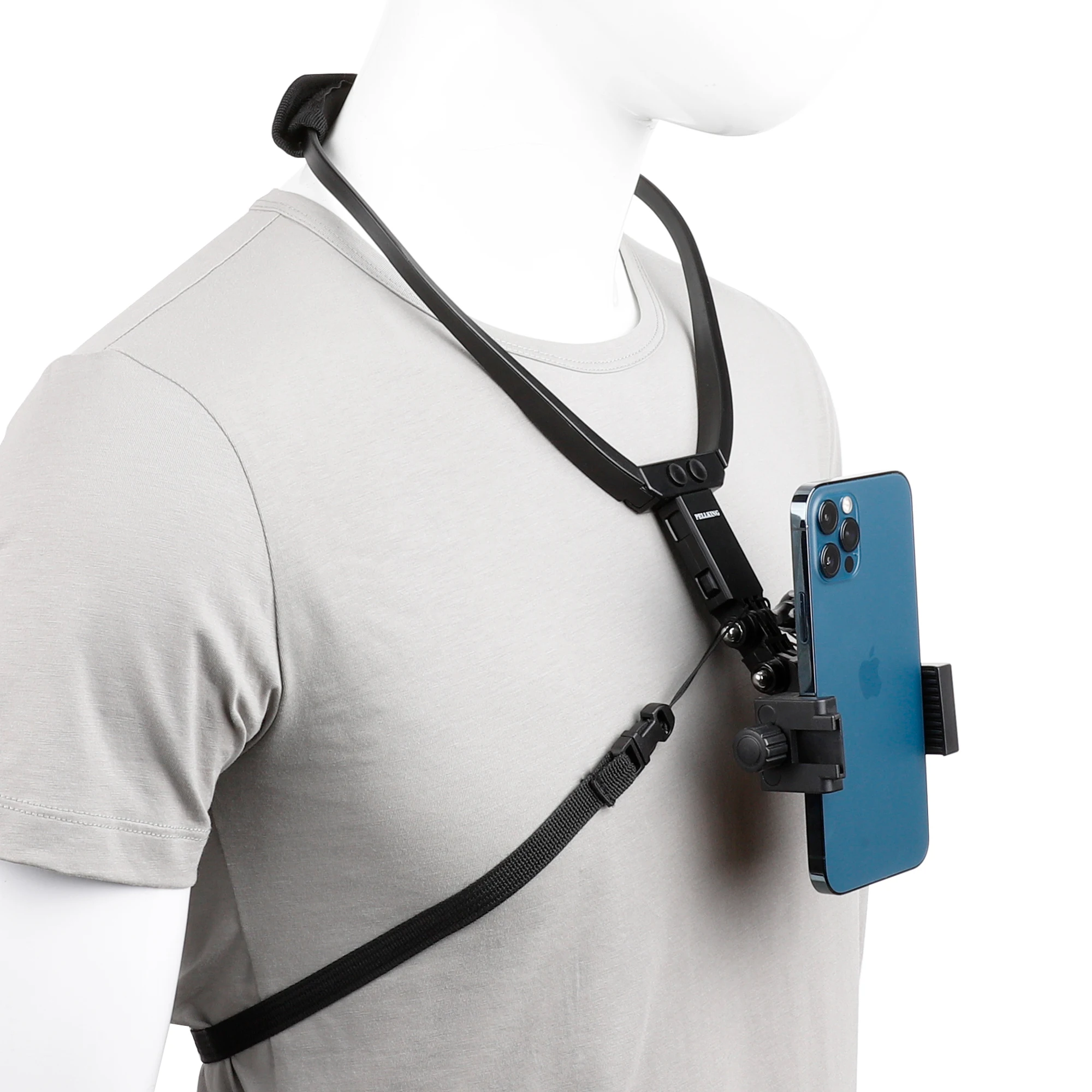 Mobile-Phone-Chest-Strap-Mount-Action-Camera-Neck-Holder-for-VLOG-POV ...