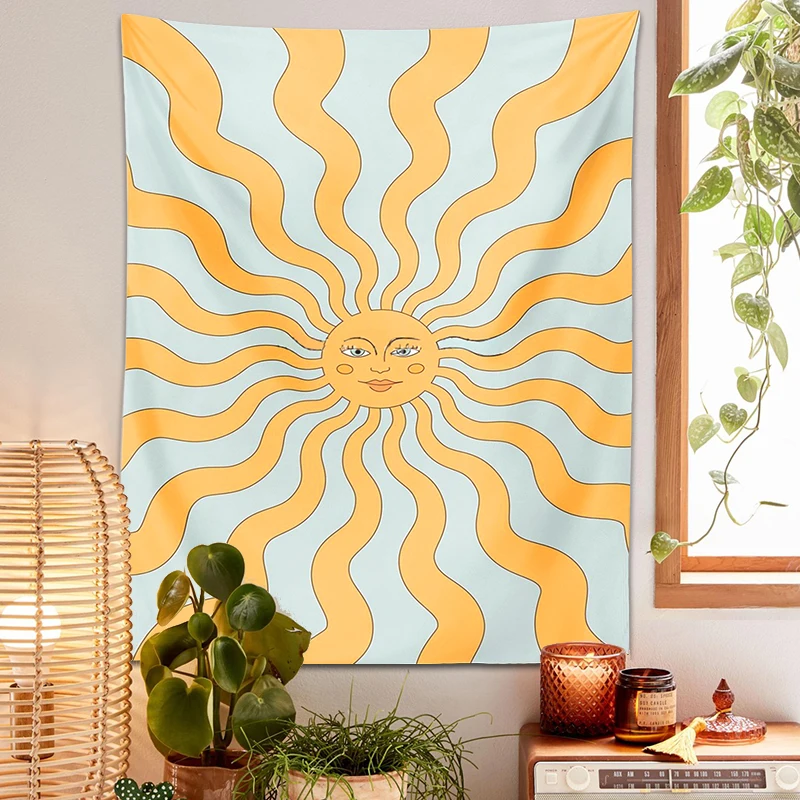 Sun Tapestry Background