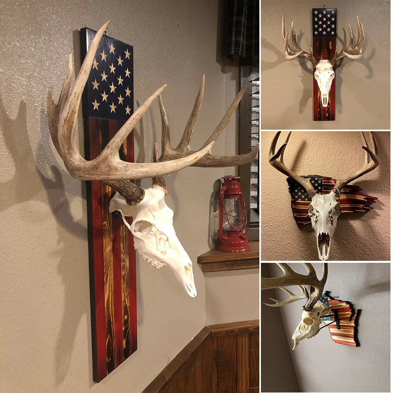 Deer Skull Mount Plaques