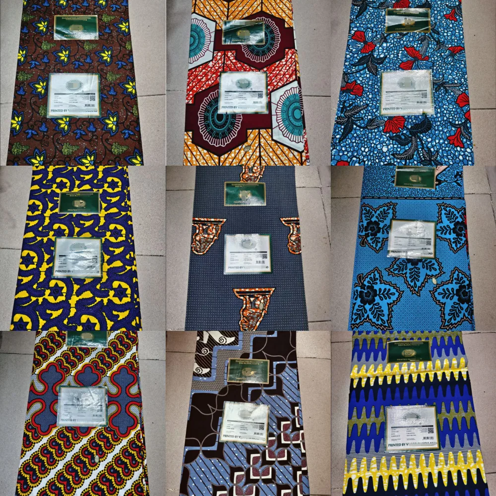Physical-picture-Ankara-African-wax-Fabric-Veritable-Real-Wax-Fabric ...