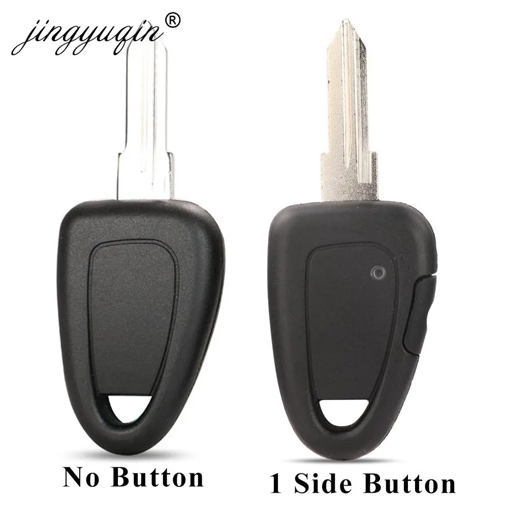 jingyuqin 1/No Button Transponder Car Key Shell For Fiat Iveco Remote ...