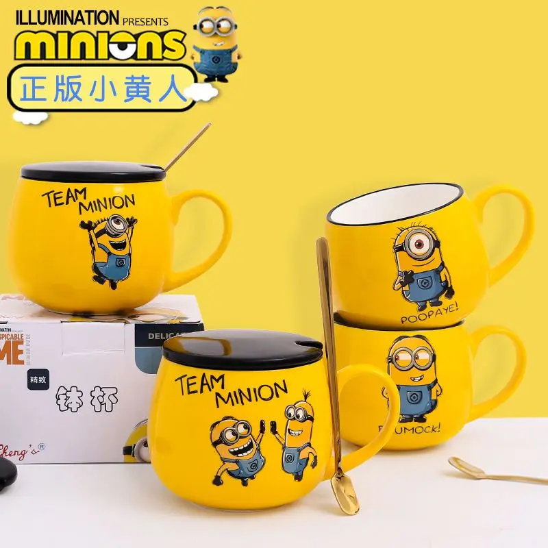 Minion-Despicable-Me-Cartoon-Animation-400ml-Ceramic-Cup-Office-Home ...