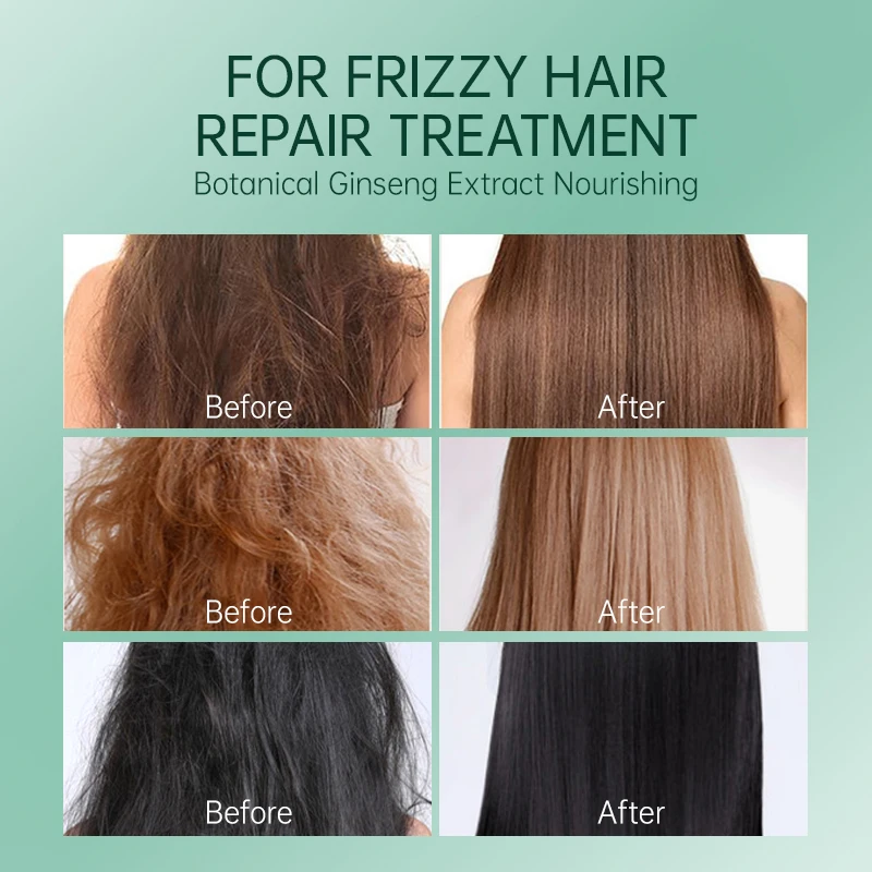Dry Damaged Hair Before And After