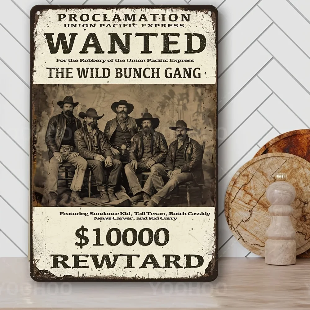 Wanted Poster Template: The Ultimate Wild West Decor Piece for Modern ...