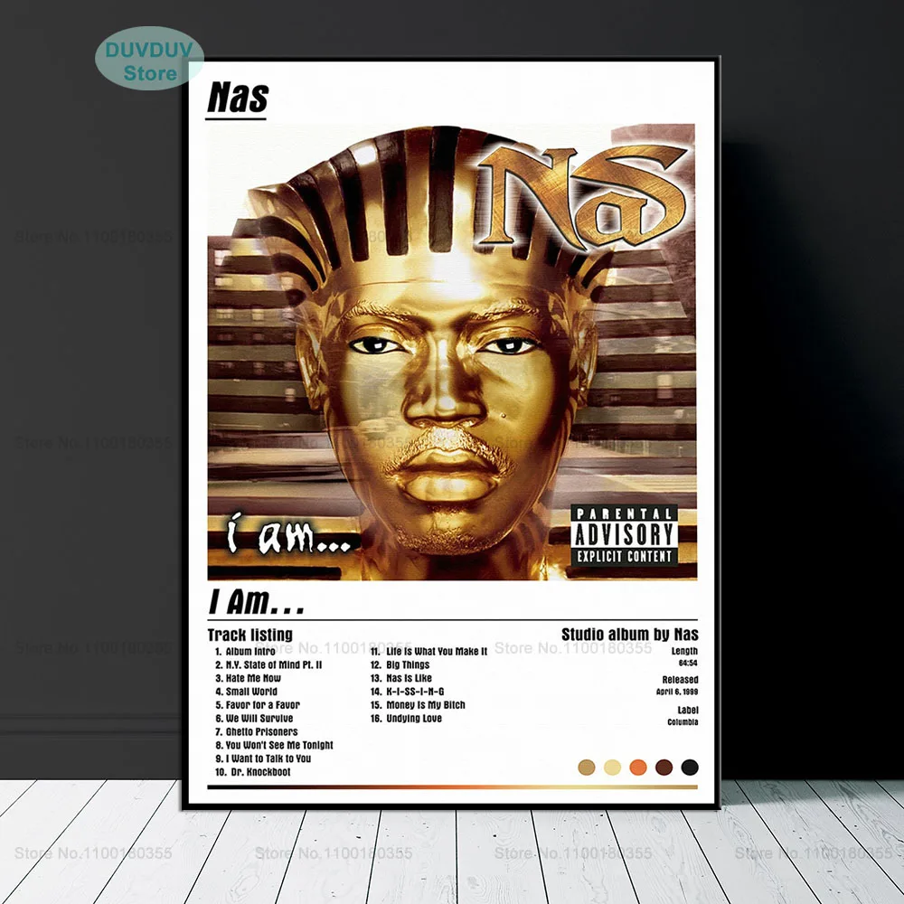 Nas I Am Album Cover