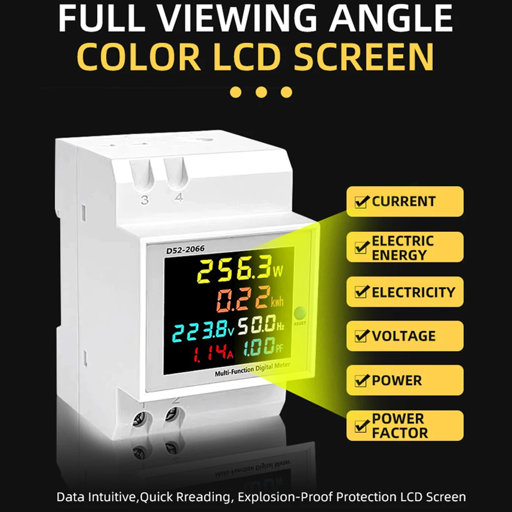 Single-phase-Electricity-Meter-Household-Intelligent-Electric-Meter ...