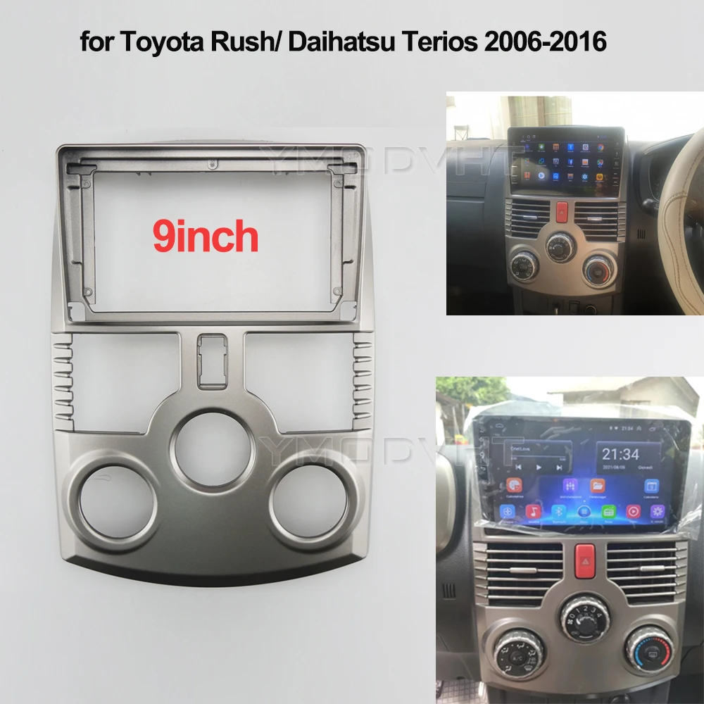 9inch-Car-Radio-Fascia-for-Toyota-Rush-Daihatsu-Terios-2006-2016 ...