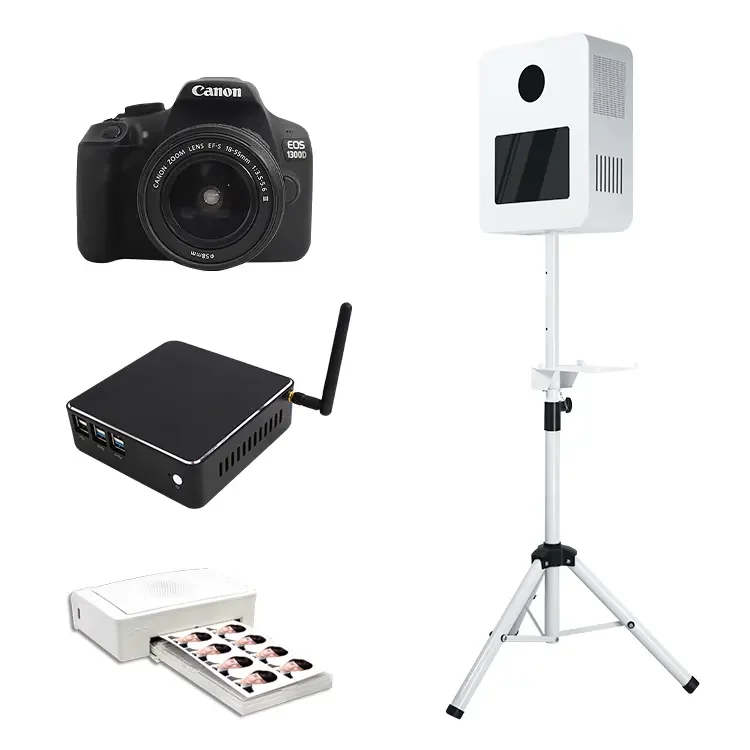 Newest Dslr Photobooth Machine Portable Selfie Camera Photo Booth Kiosk ...