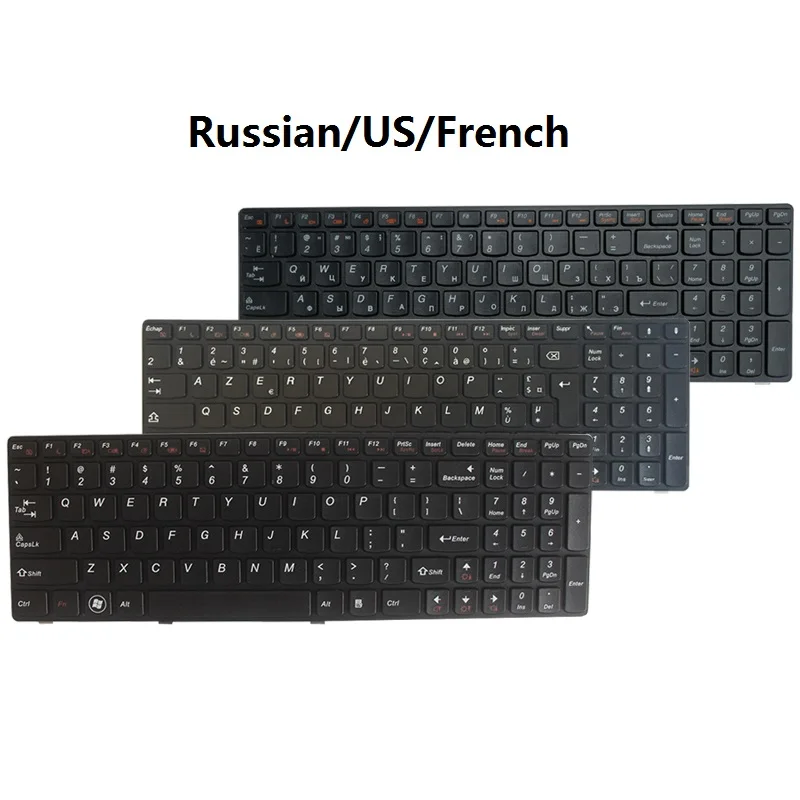 NEW-Russian-RU-US-UK-French-FR-laptop-keyboard-FOR-Lenovo-ideapad-G560 ...