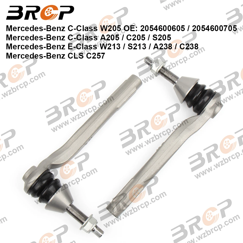 BRCP-Pair-Front-Axle-Outer-Steering-Tie-Rod-Ends-Ball-Joint-For ...