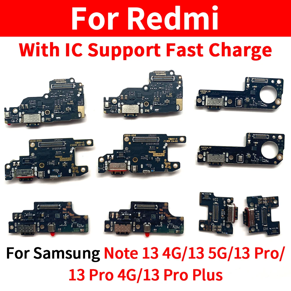 USB Charging Dock Jack Plug Socket Port Connector Charge Board Flex ...