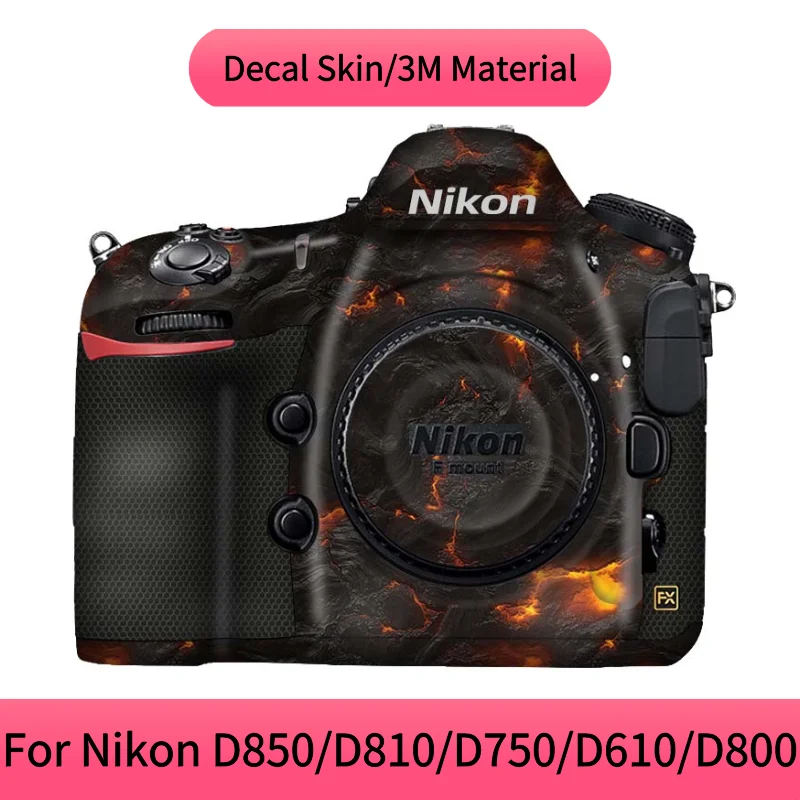 For-Nikon-D850-D810-D750-D610-Decal-Skin-vinyl-wrap-film-camera ...