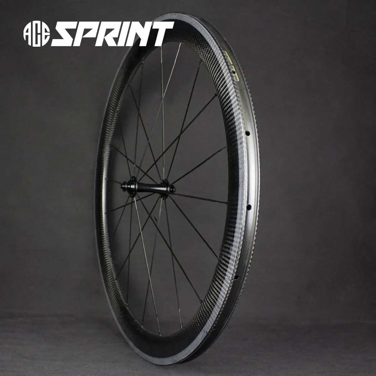 ACESPRINT-Durable-3K-Twill-Carbon-Fiber-Bike-Wheels-Road-Clincher-Wheel ...
