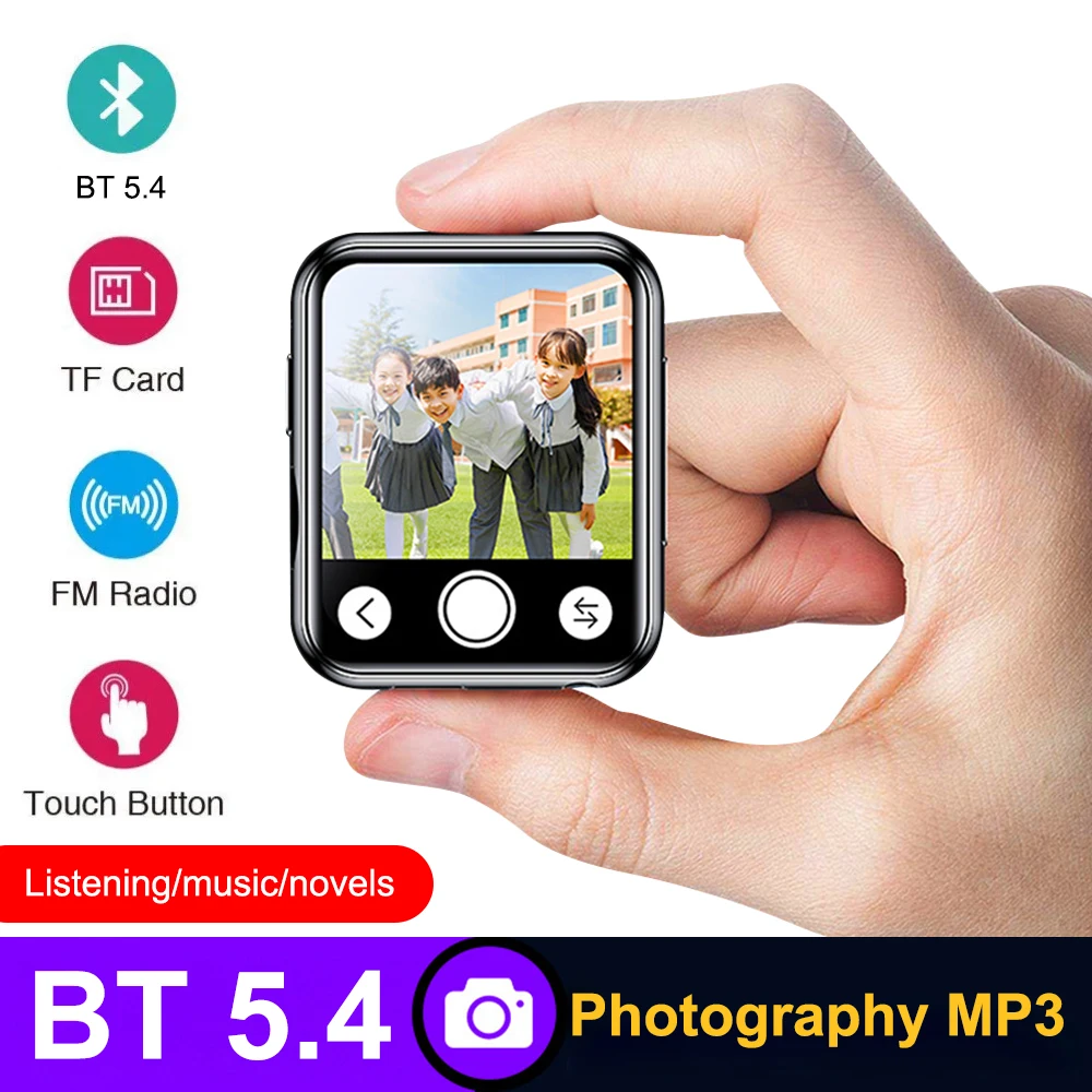 Multi-function-Bluetooth-5-4-HiFi-MP3-Player-Media-FM-Radio-Recorder ...
