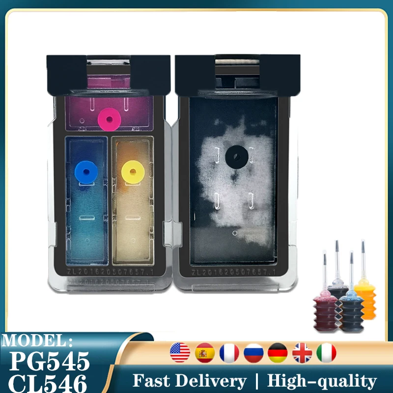 pg545-cl546-Ink-Cartridge-PG545-CL546-Refill-Ink-kit-for-Canon-545-546 ...