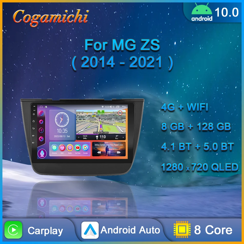 Radio con GPS para coche, reproductor Multimedia con Android, Carplay ...