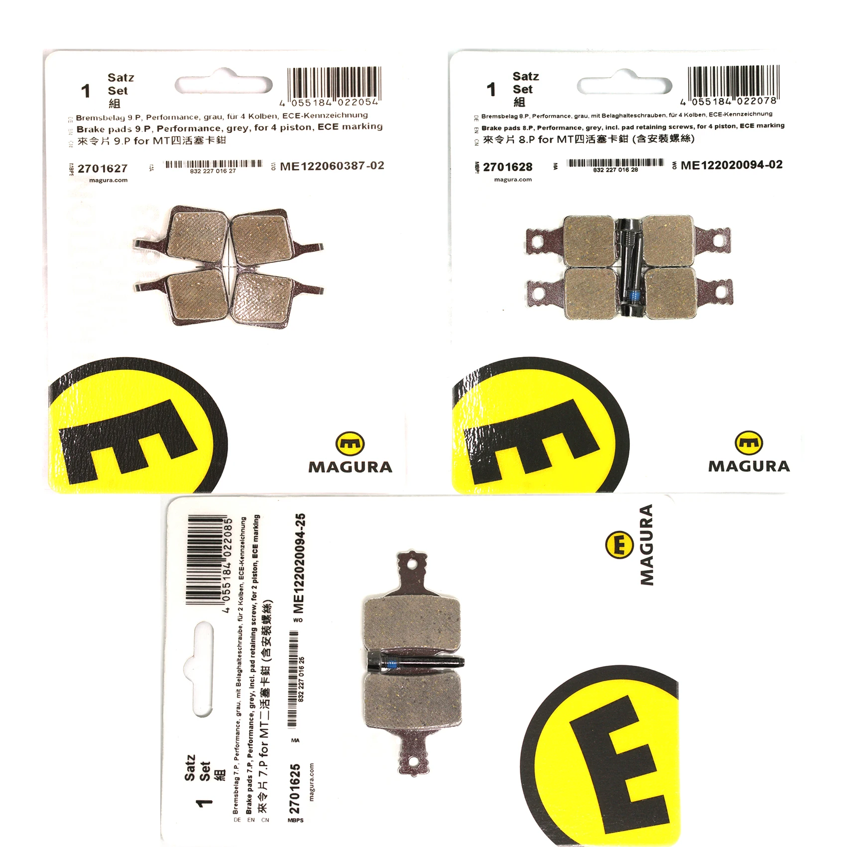 Magura mt2 mt4 mt5 mt7 mt8 original oil disc Hydraulic brake pads ...