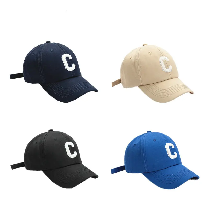 Baseball Caps Letter C | C Letter Snapback Cap | Men Hat Letter C ...
