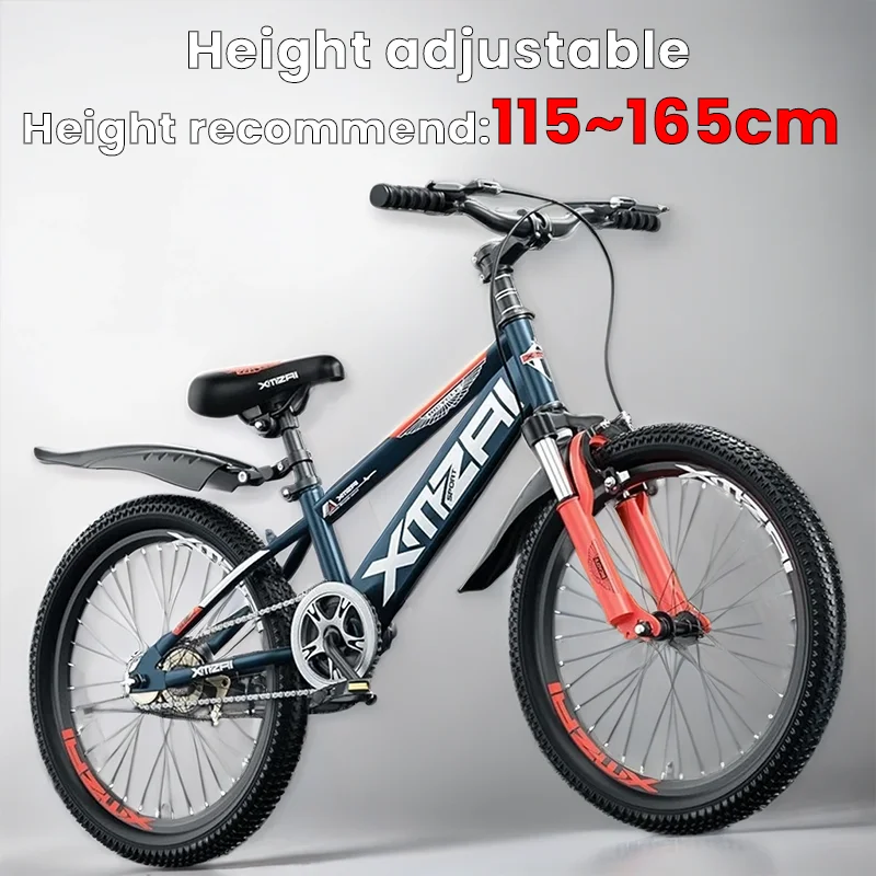 20-22inch-High-carbon-steel-Children-Bicycle-Single-Speed-Mountain-Bike ...