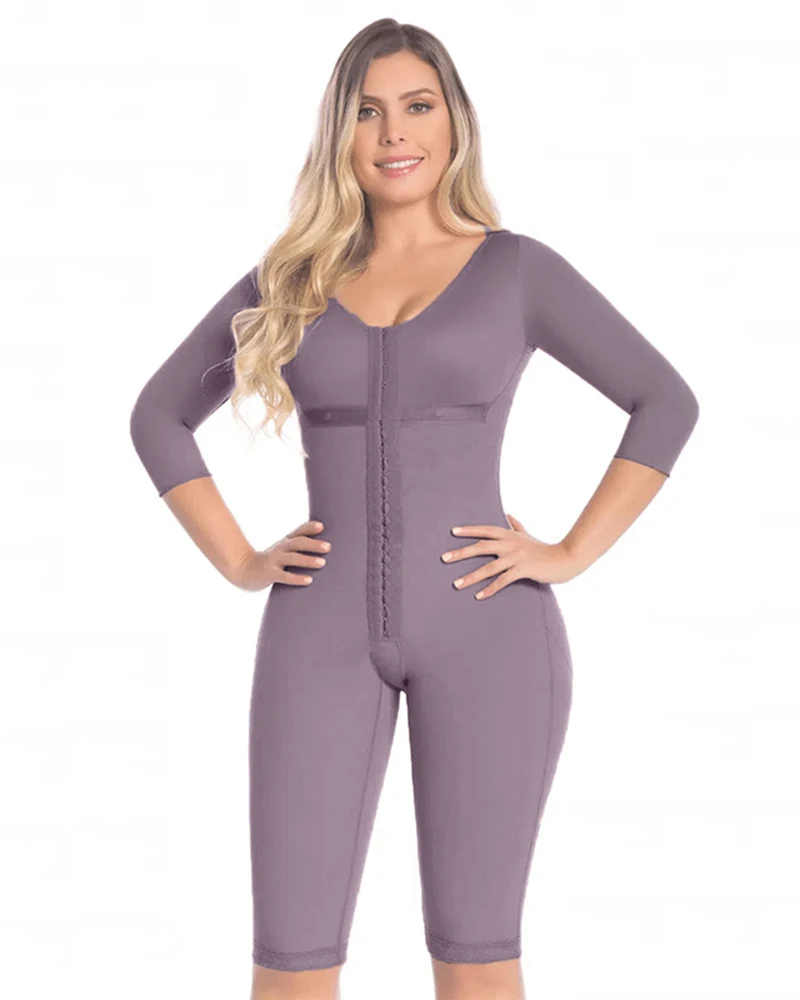 Fajas-Colombian-Girdle-Waist-Trainer-Double-Compression-BBL-Shorts ...